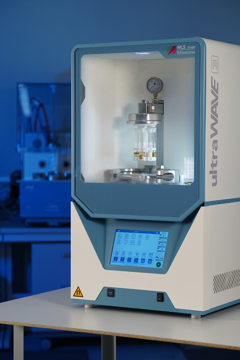 Milestone UltraWAVE 3 - High throughput microwave destructie systeem