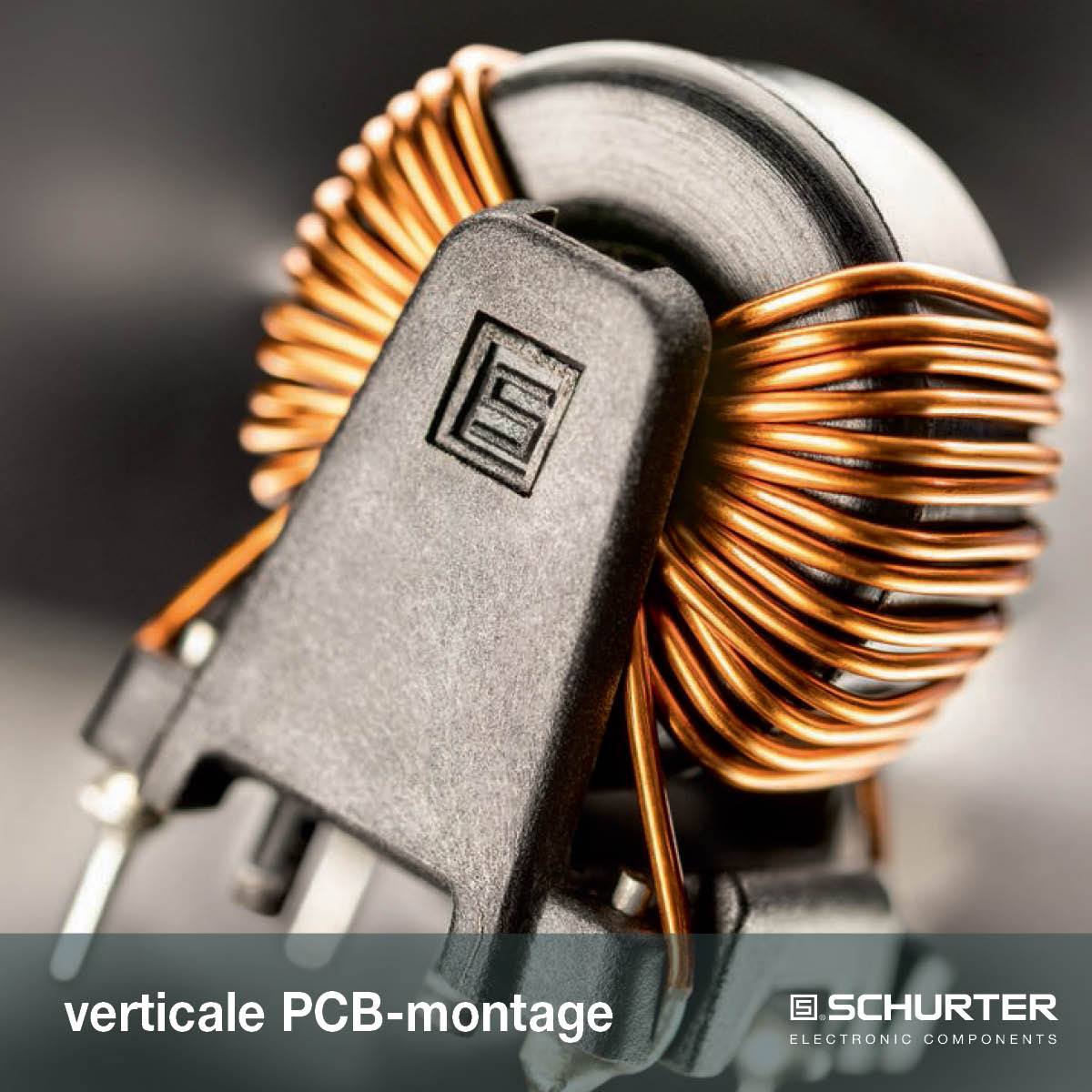 SCHURTER DKCV-1: Stroomgecompenseerde smoorspoelen voor verticale PCB ...