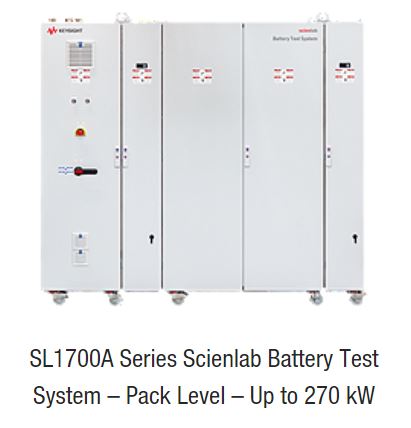 Keysight Launches Scienlab Battery Pack Test System with High Voltage ...