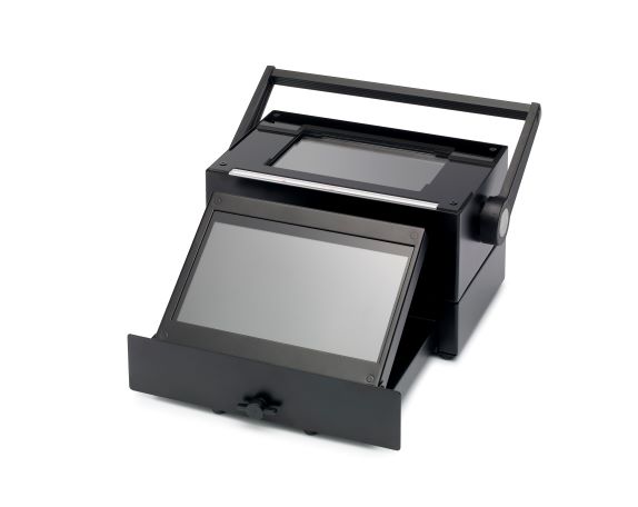 LUX - draadloze en draagbare alles-in-een rack scanner voor 2D barcodes