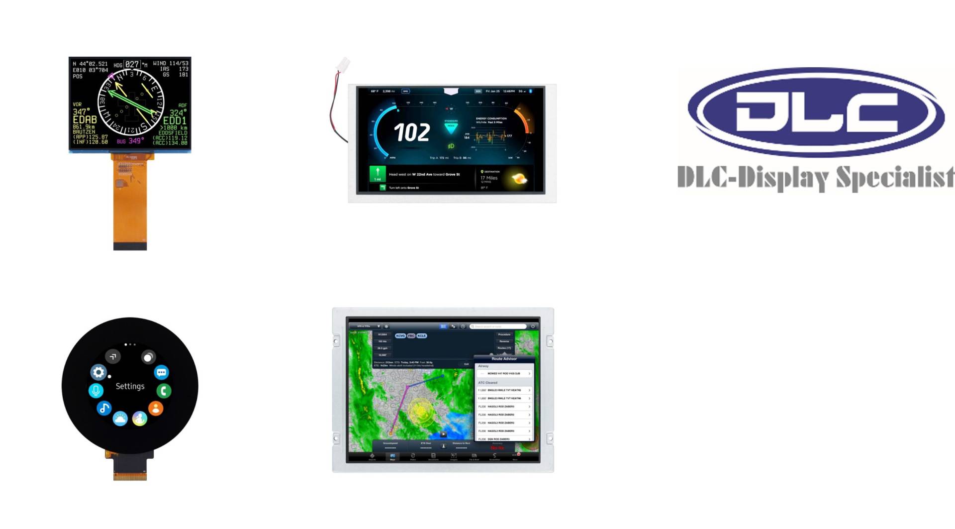 DLC adds 4 new displays for Home Automation, White goods and Outdoor ...